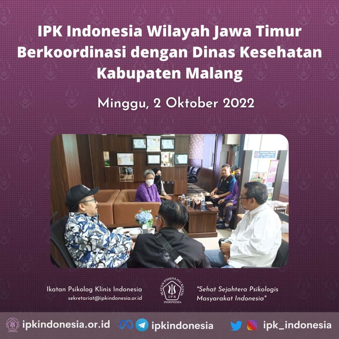 IPK Indonesia Wilayah Jawa Timur Memberikan Dukungan Psikologis Awal ...